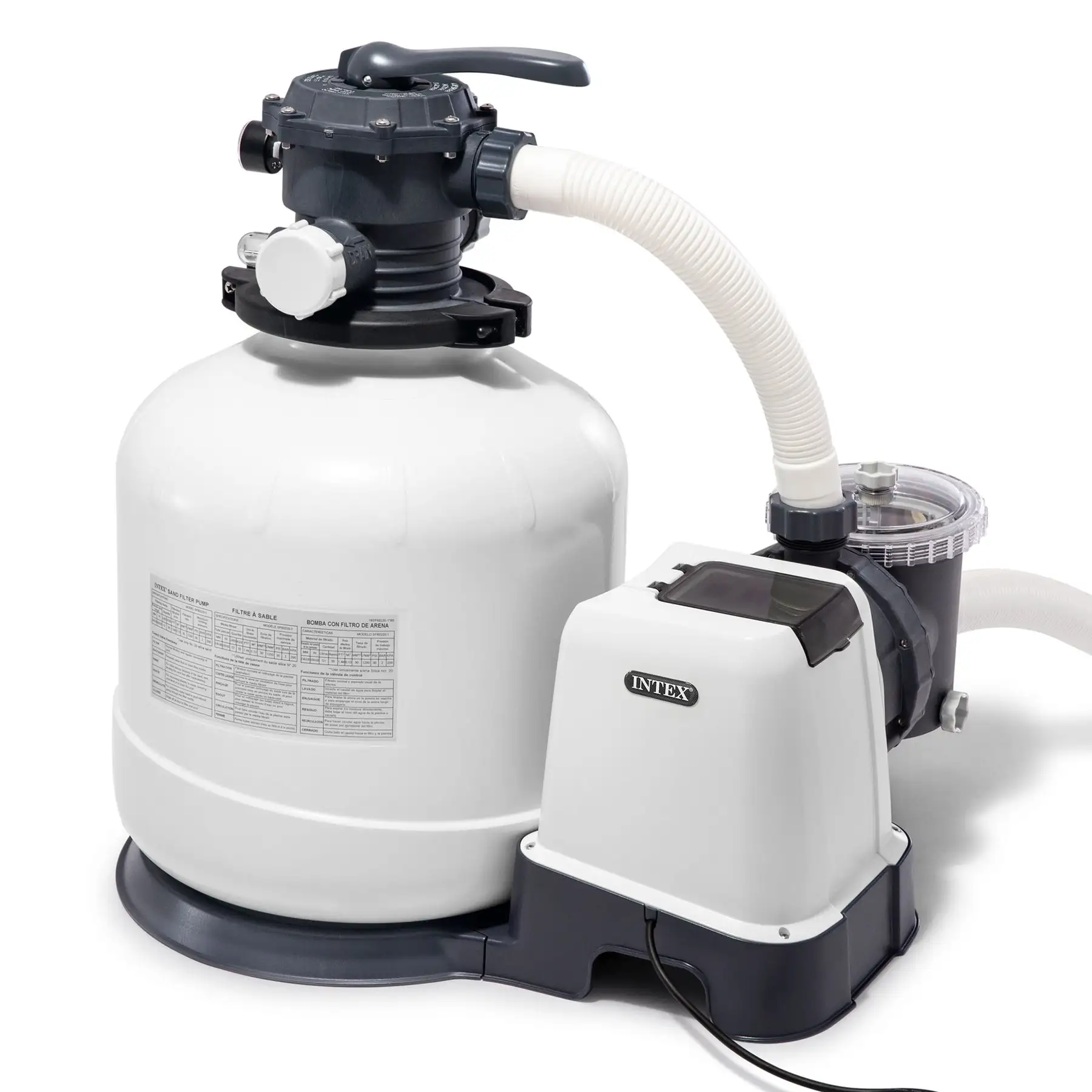 Intex 26651EG 3000 GPH Above Ground Pool Sand Filter Pump - Defective ...