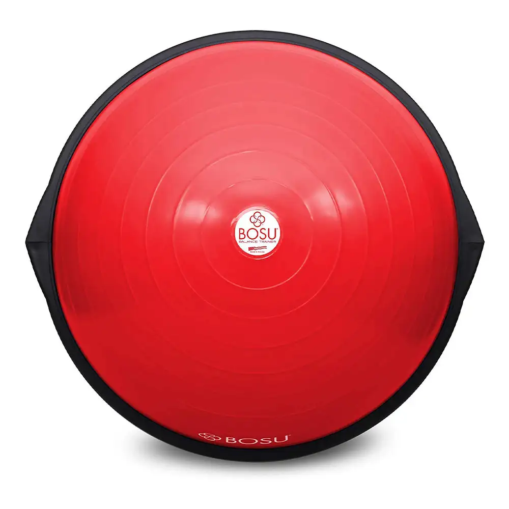 Bosu Home Gym The Original Balance Trainer 65 cm Diameter Red & Black ...