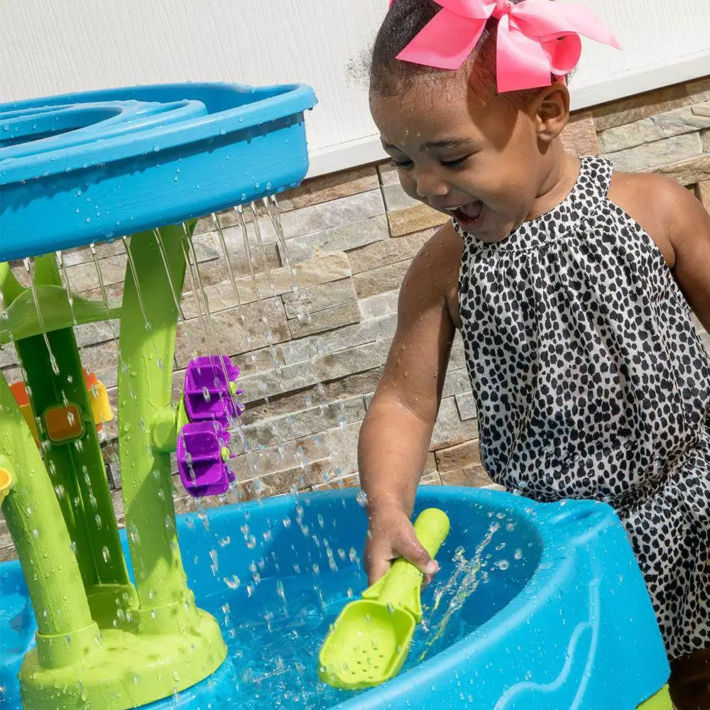 Step2 Durable Plastic Toddler Summer Showers Splash Tower Water Table ...