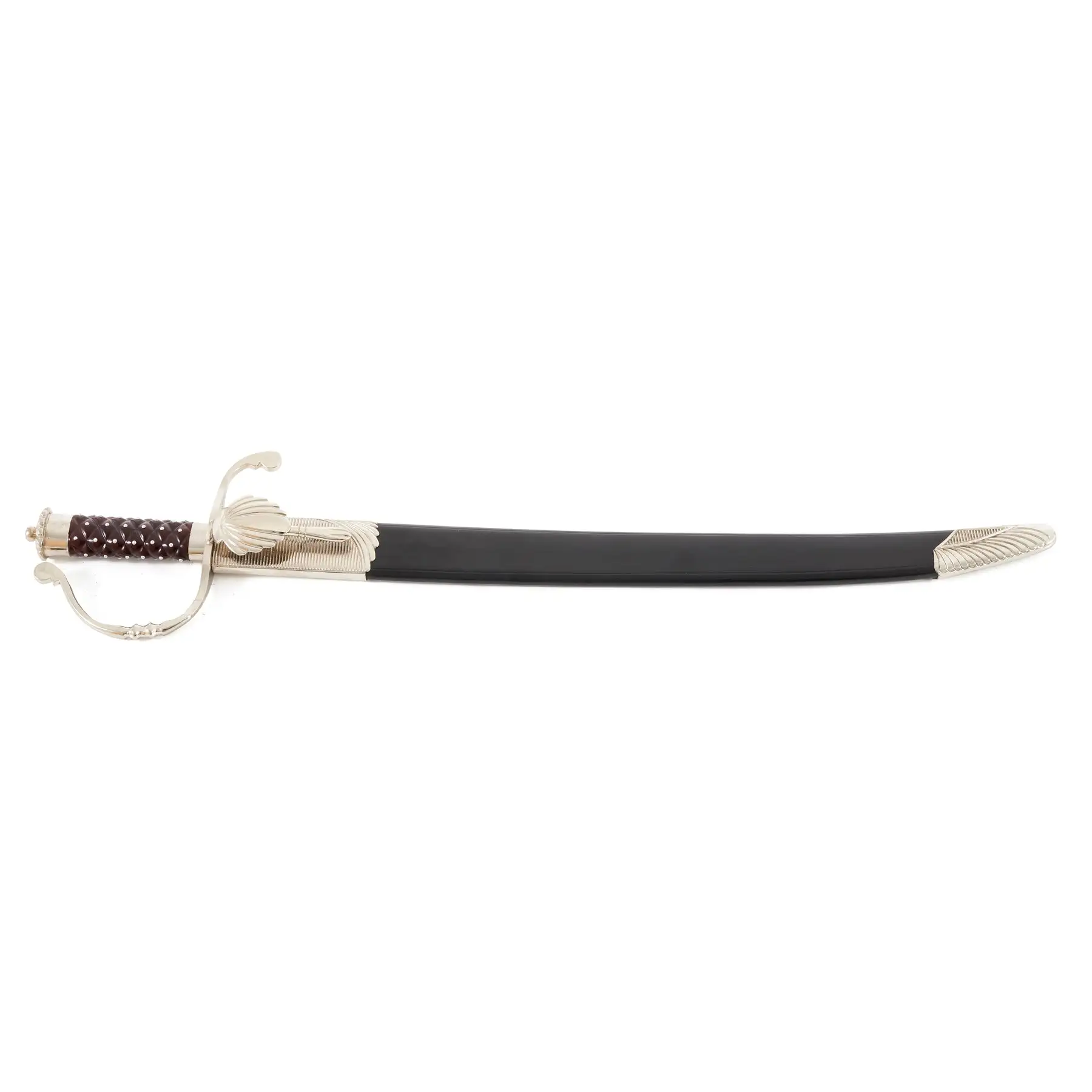 Cold Steel 24-Inch Modern Tactical Hunting Sword with Leather Scabbard ...