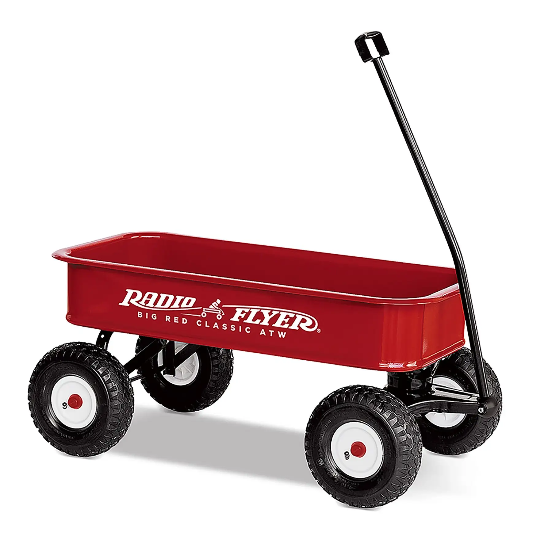 Radio Flyer 1800 Big Red Classic Extra Long Handle All Terrain Wheels ...