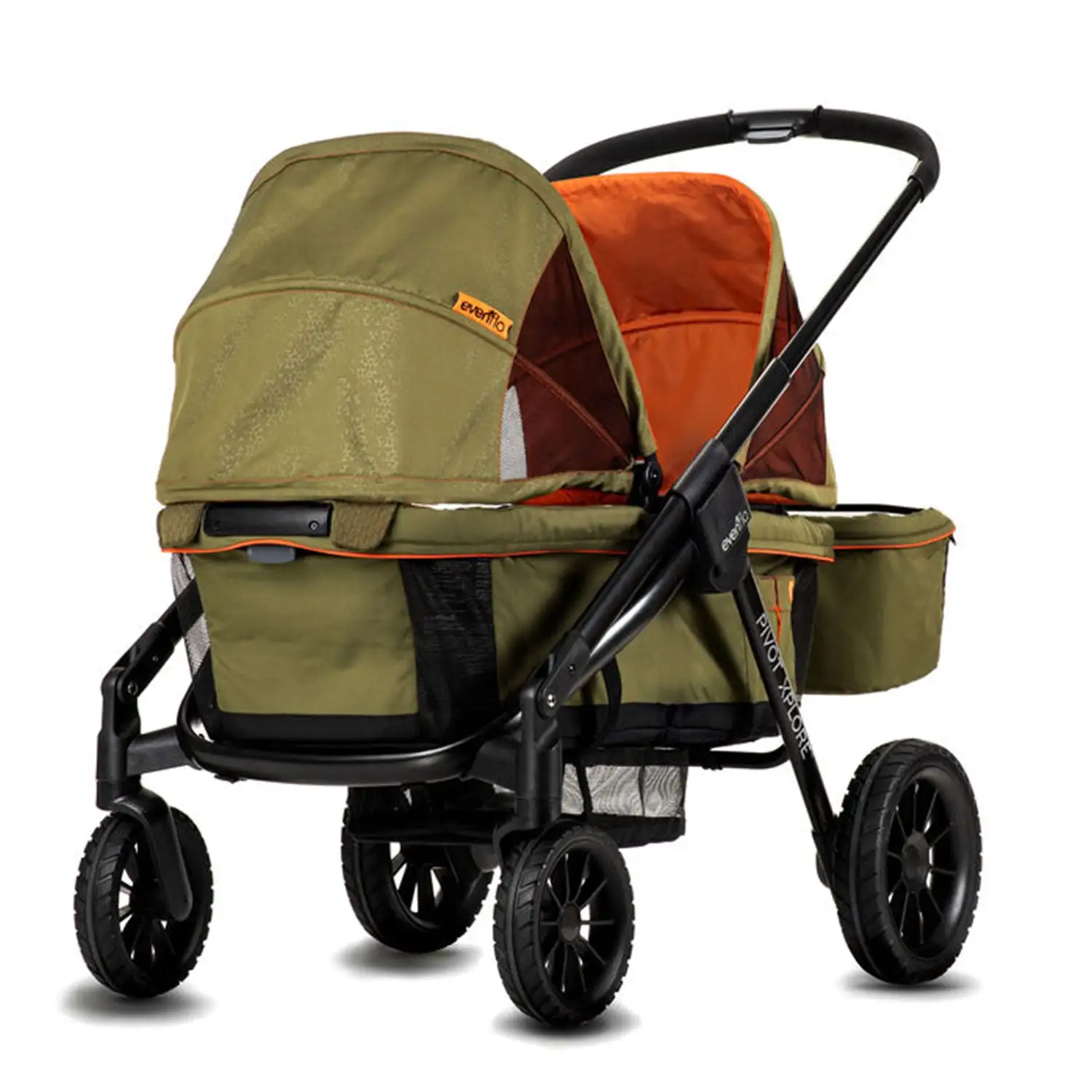 Evenflo 19132264 Pivot Xplore All Terrain Modular Stroller Wagon, Gypsy ...
