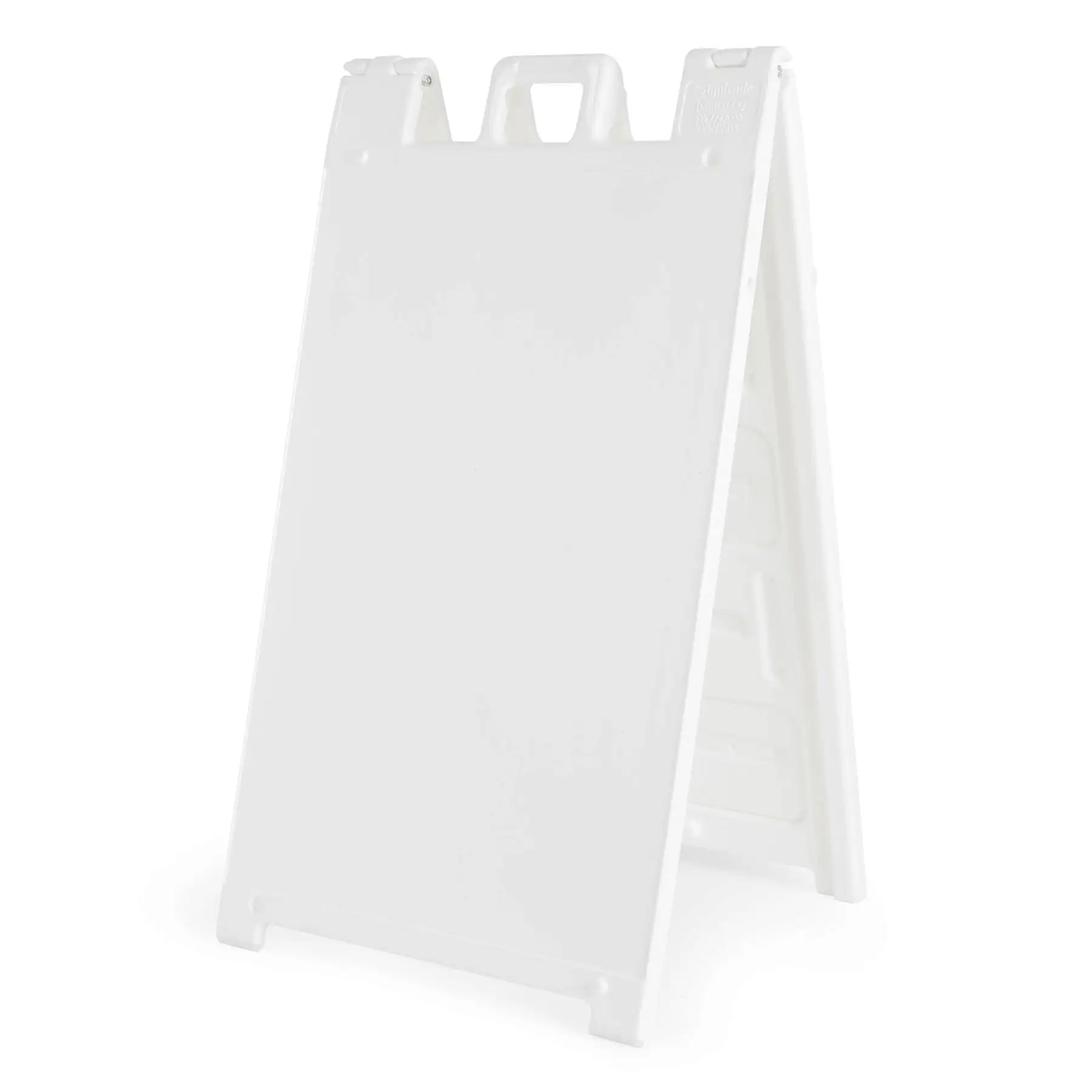 Plasticade Signicade Portable Folding Sidewalk Double Sided Sign Stand ...