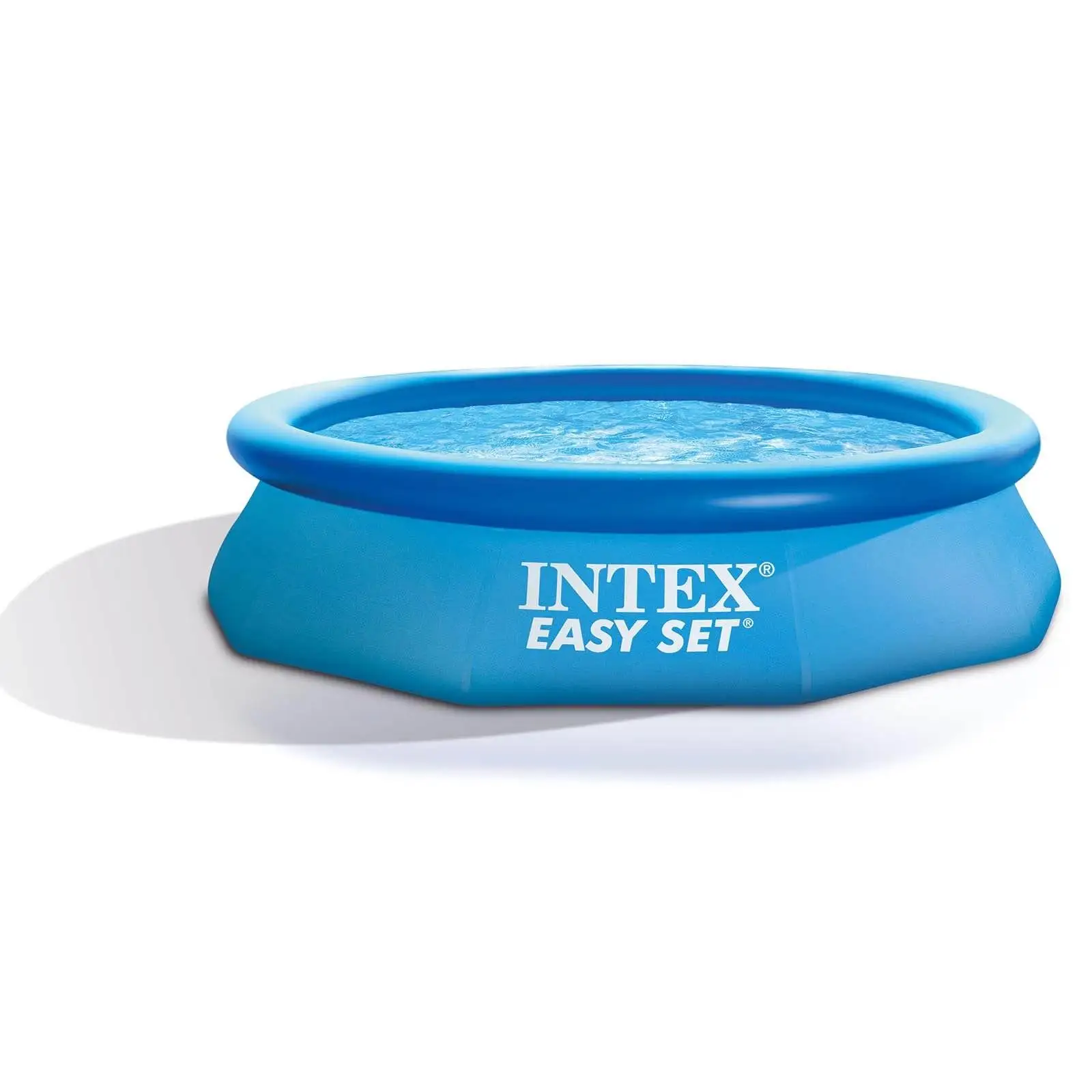 Intex 10' x 30" Easy Set Above Ground Inflatable Pool (Open Box) (2 ...