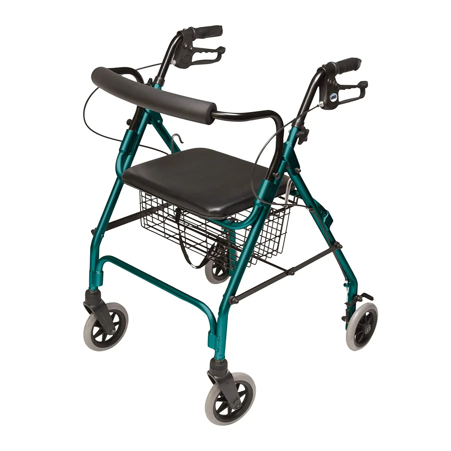 Graham Field Lumex Walkabout Lite Rollator with Seat and 6 Inch Wheels ...