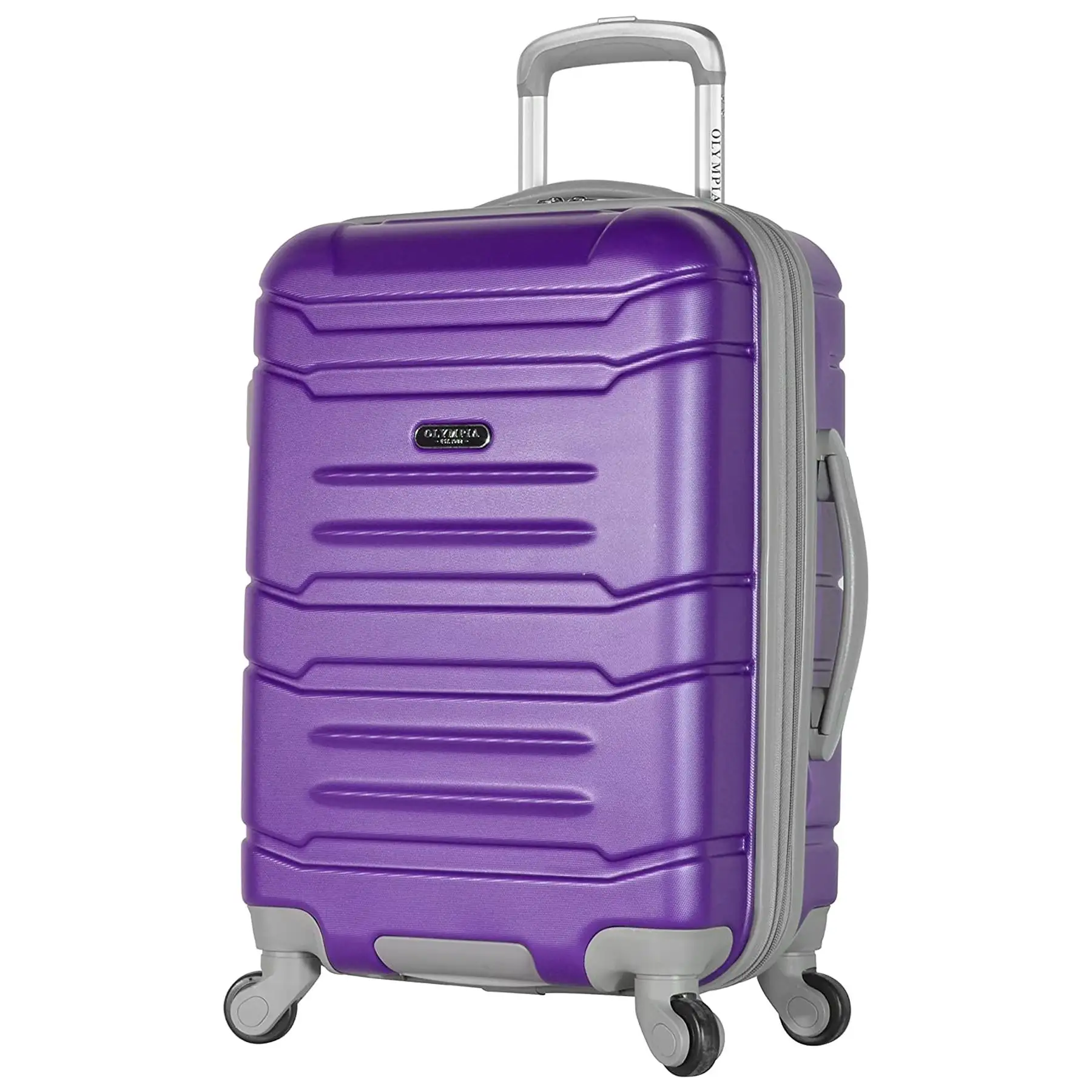 Olympia Apache II 21 Inch Expandable Carry On 4 Wheel Spinner Luggage ...