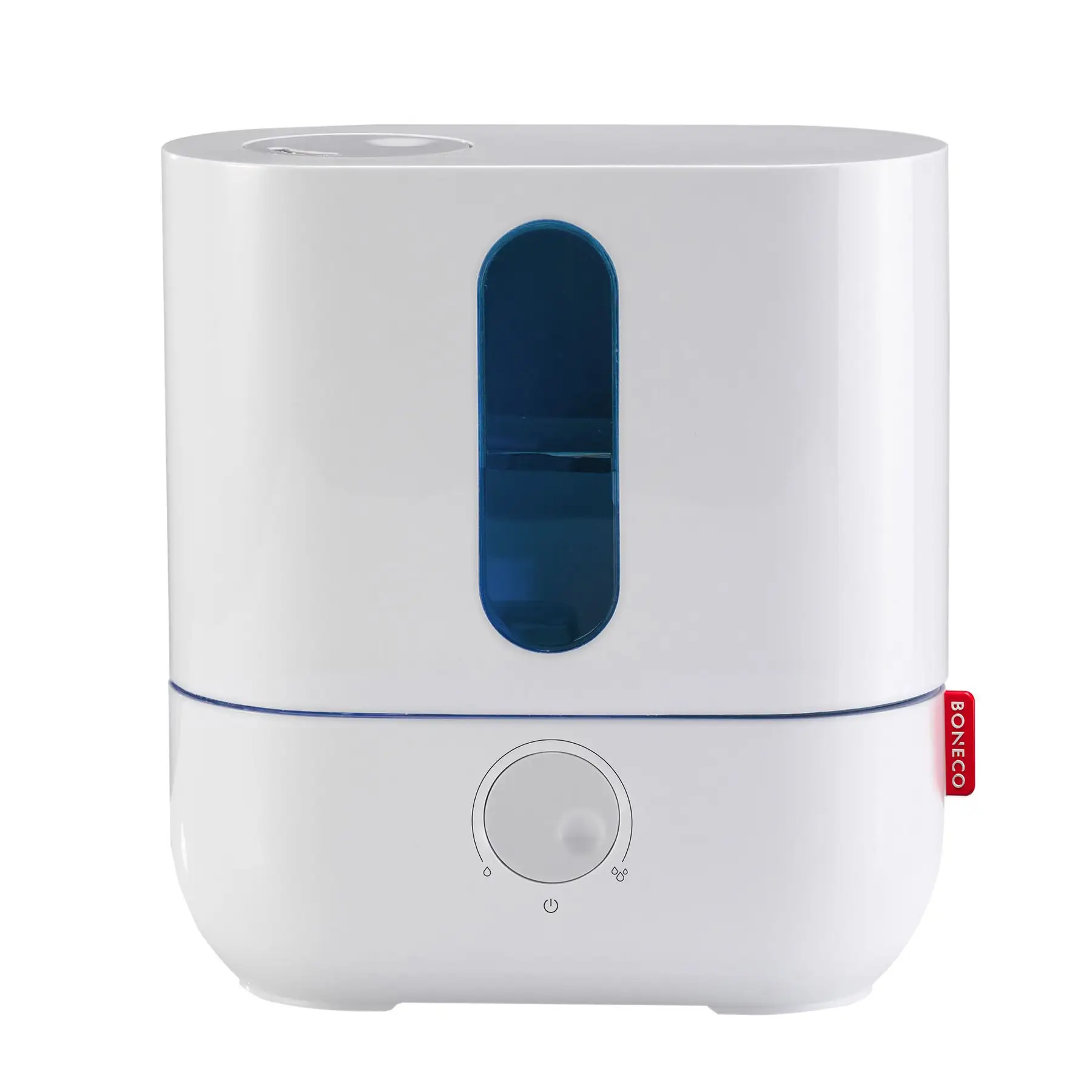BONECO Micro Mist Ultrasonic Humidifier w/ LED Light & Control Knob ...
