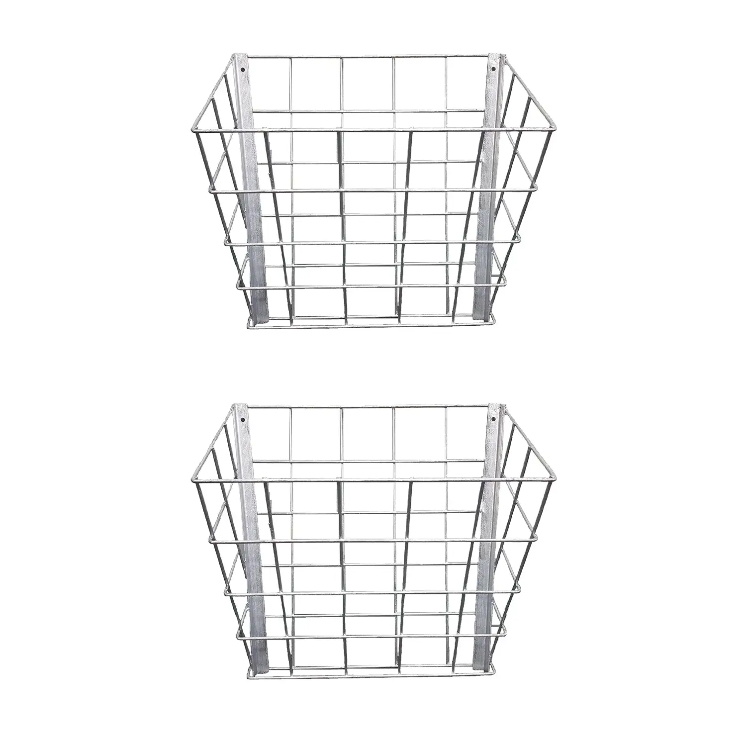 Rugged Ranch Wall Mounted Steel Sheep & Goat Livestock Hay Feeder Rack ...