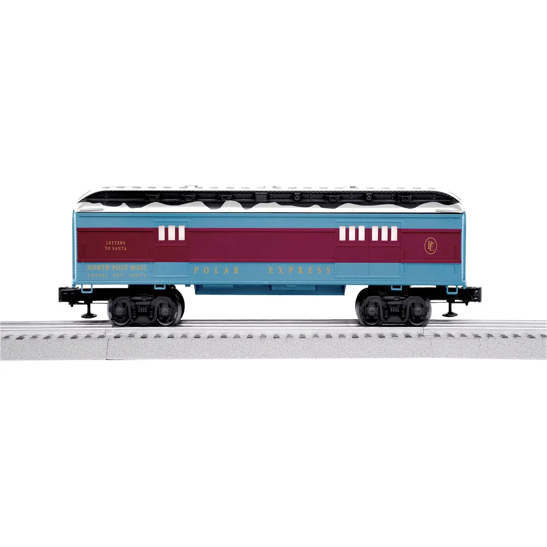 Lionel Trains The Polar Express Letters to Santa Mail Snow Covered Roof ...