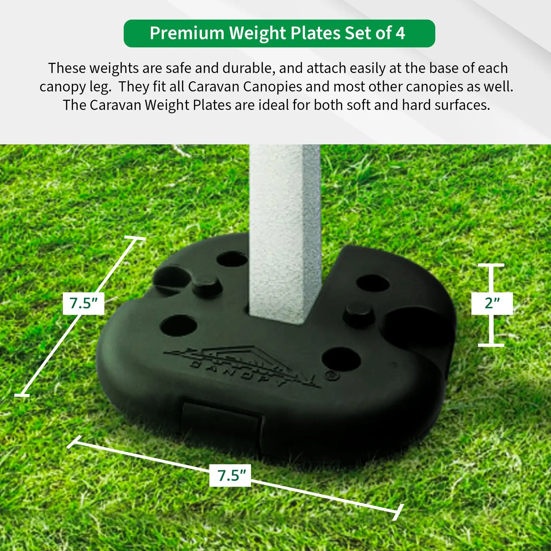 Caravan Canopy V Series Sidewalls w/V Series 2 Angled Leg Canopy & 4 ...