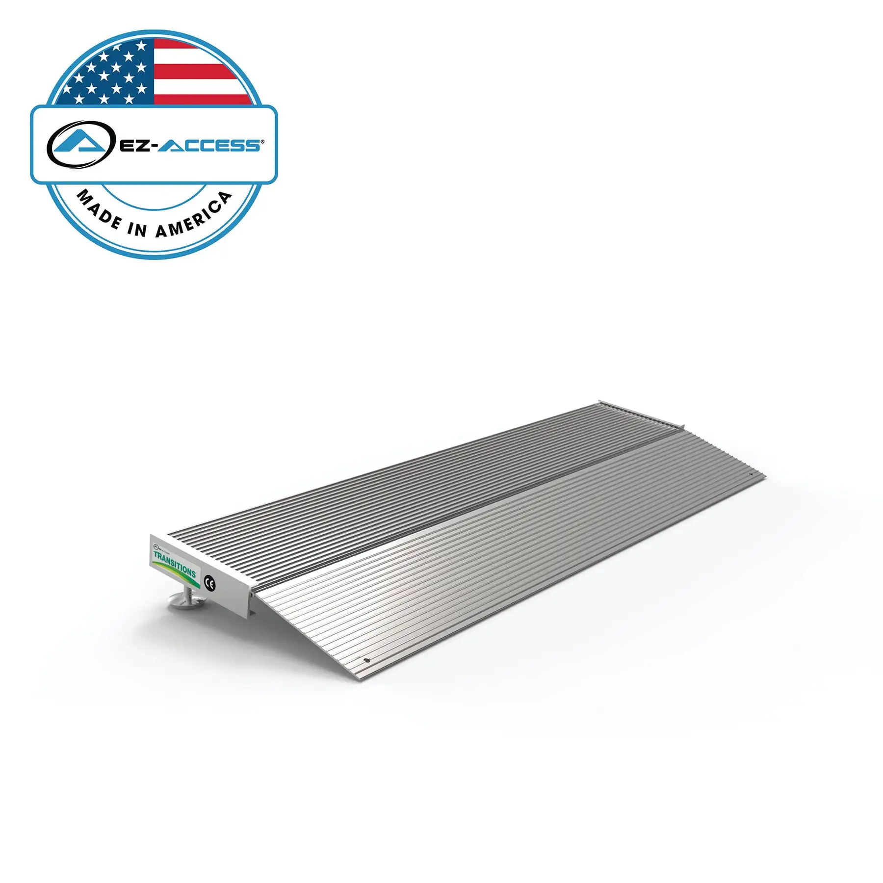 EZ-ACCESS TRANSITIONS 12?? Portable Self Supporting Aluminum Angled ...