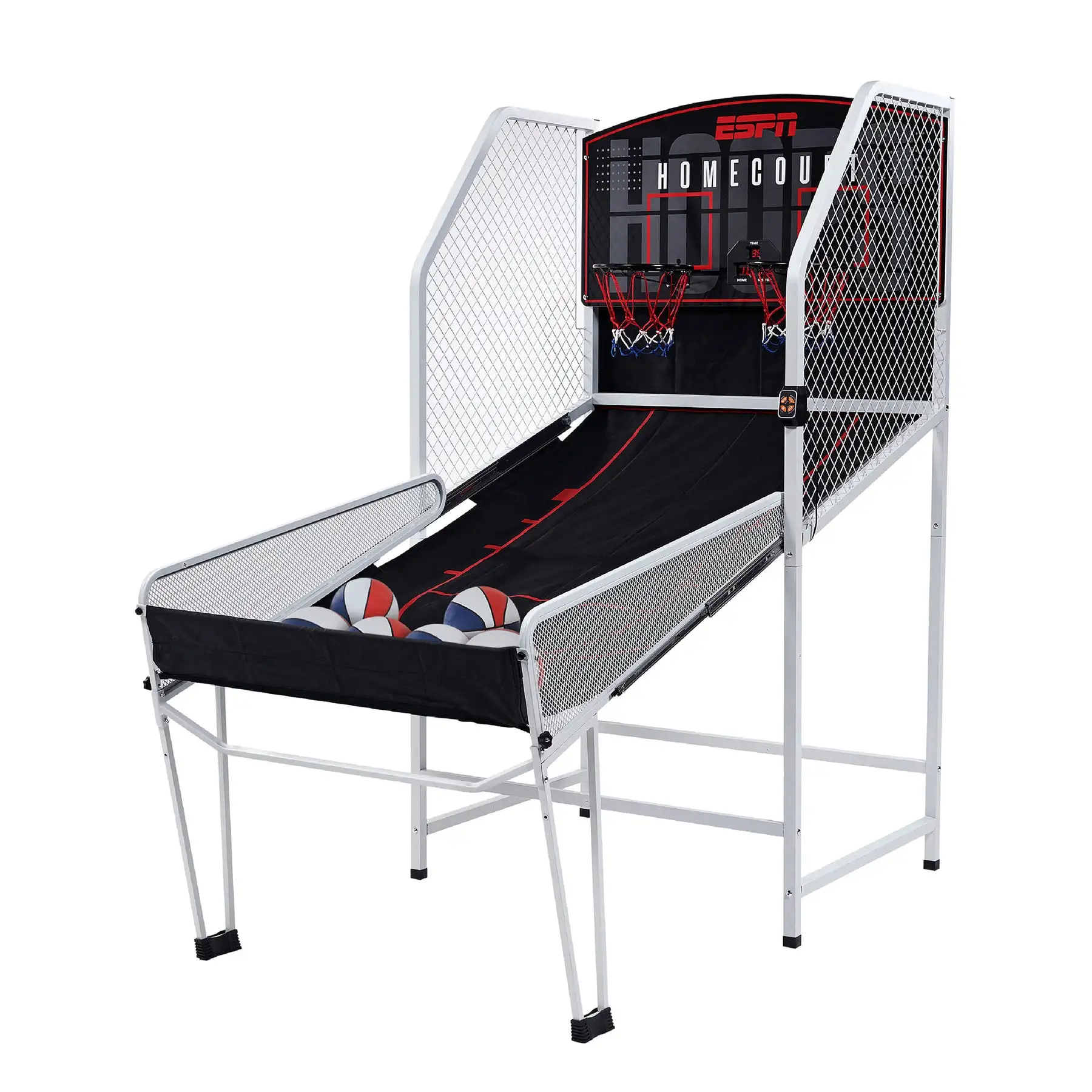 ESPN Ex Indoor Arcade Basketball Game for 2 Players with LED Scoring ...