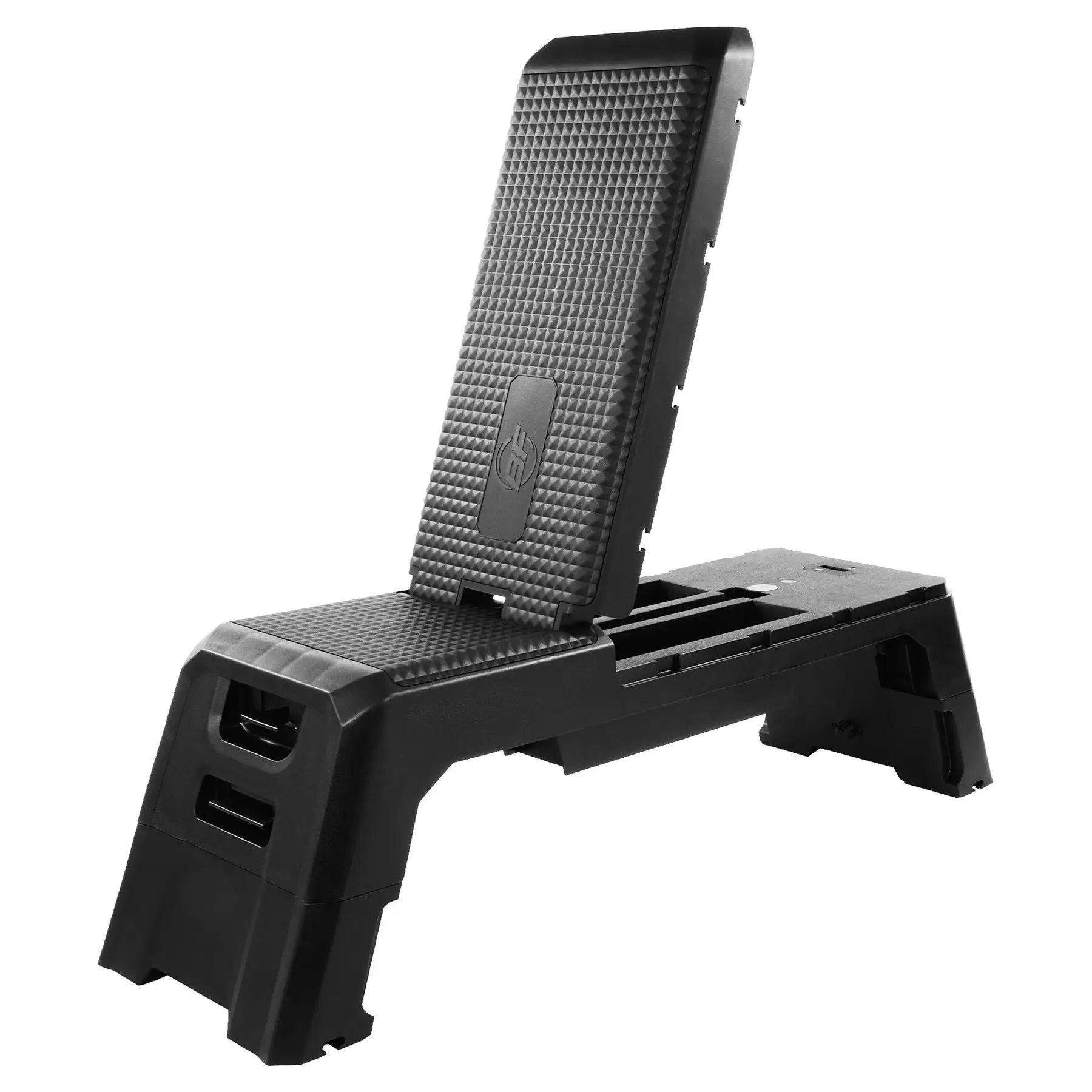 BalanceFrom Fitness Multifunctional Aerobic Deck Weight Bench with ...