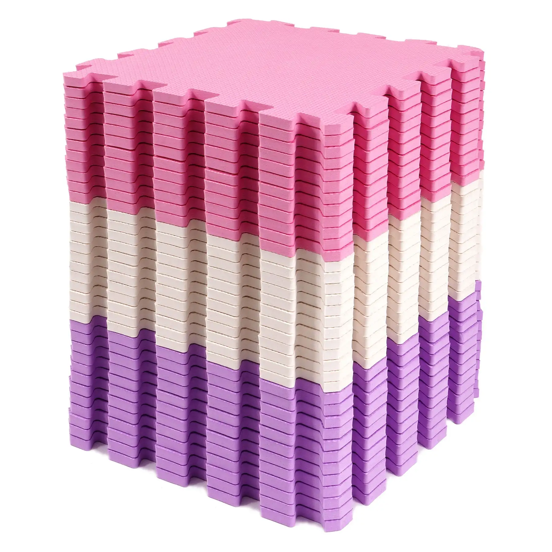 BalanceFrom Fitness 36 Tile Thick Interlocking Puzzle Foam Exercise ...