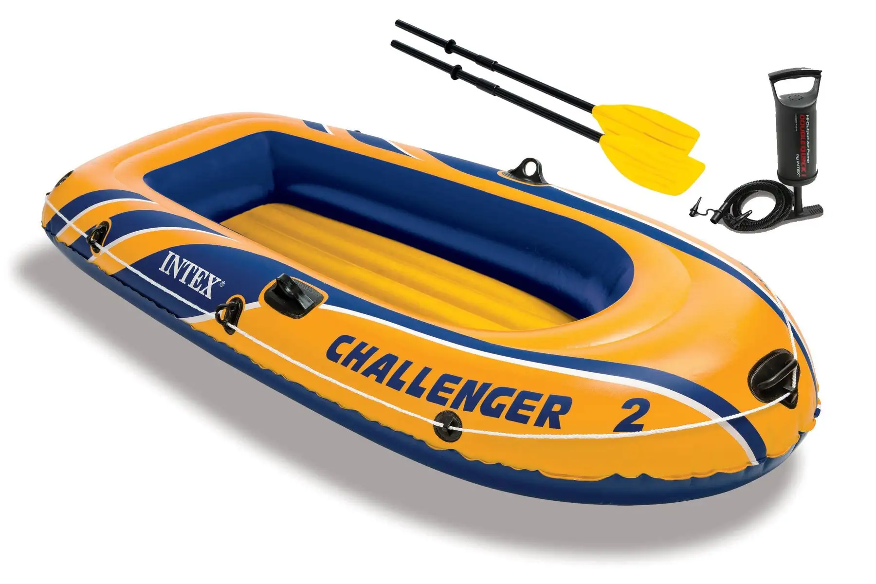 Intex Challenger 2 Inflatable Boat Set With Pump And Oars>68367EP ...