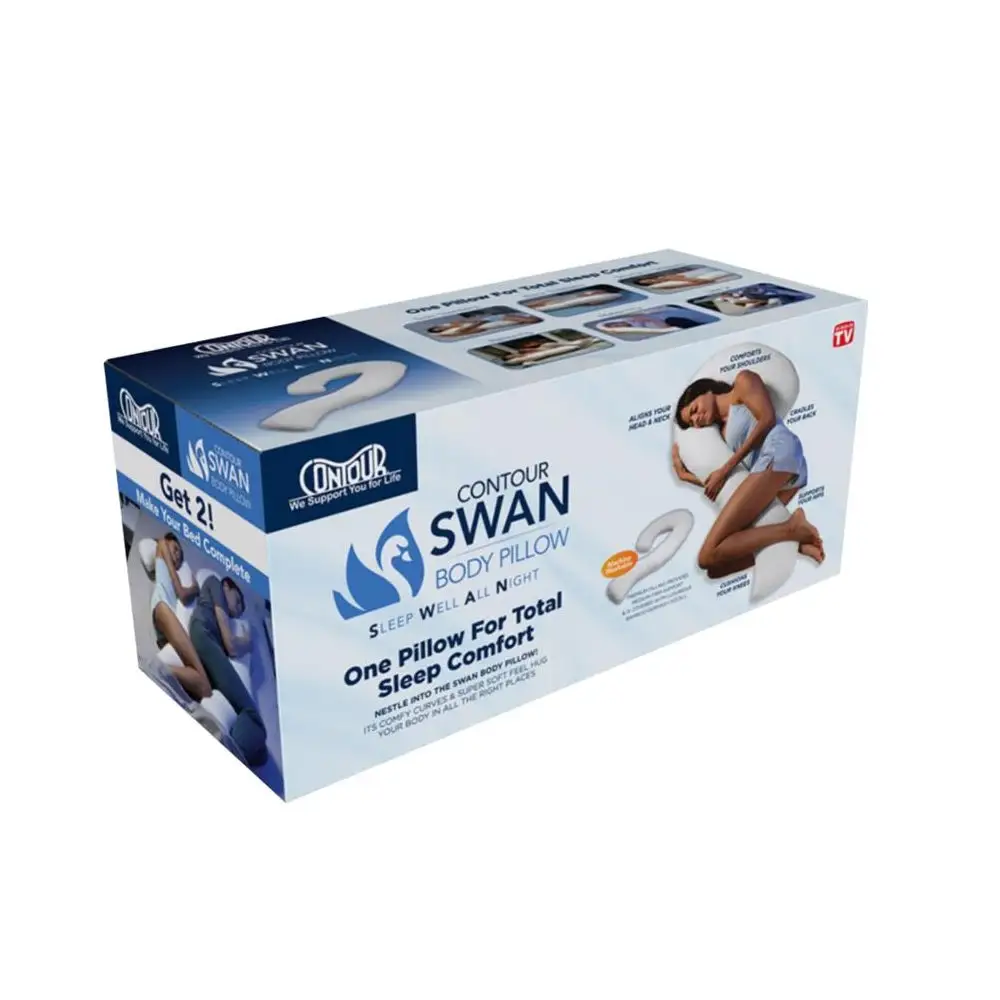 As Seen On TV 30820RTM Contour Swan Body Pillow | ProToolHome.com