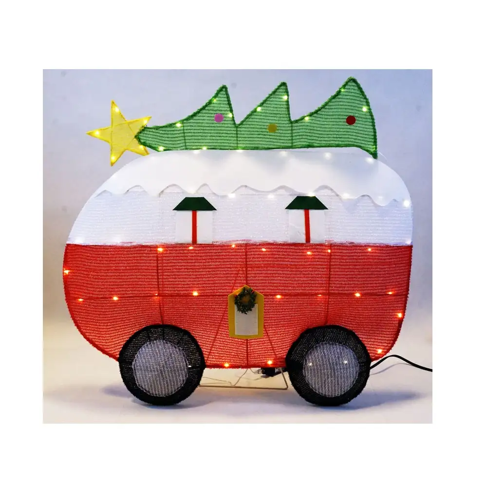 Celebrations R6405915 Camper With Christmas Tree | ProToolHome.com