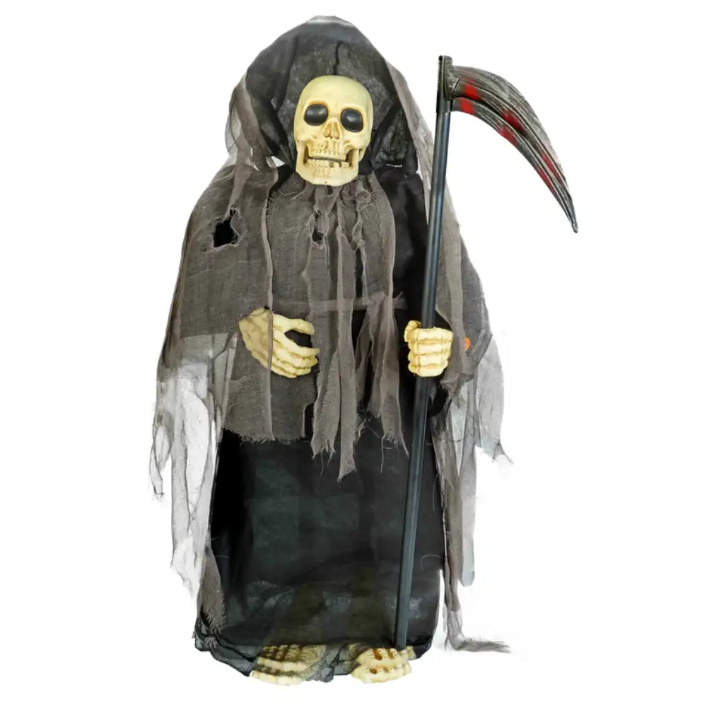 Pan Asian Creations 9330-36727 Halloween Animated Grim Reaper ...