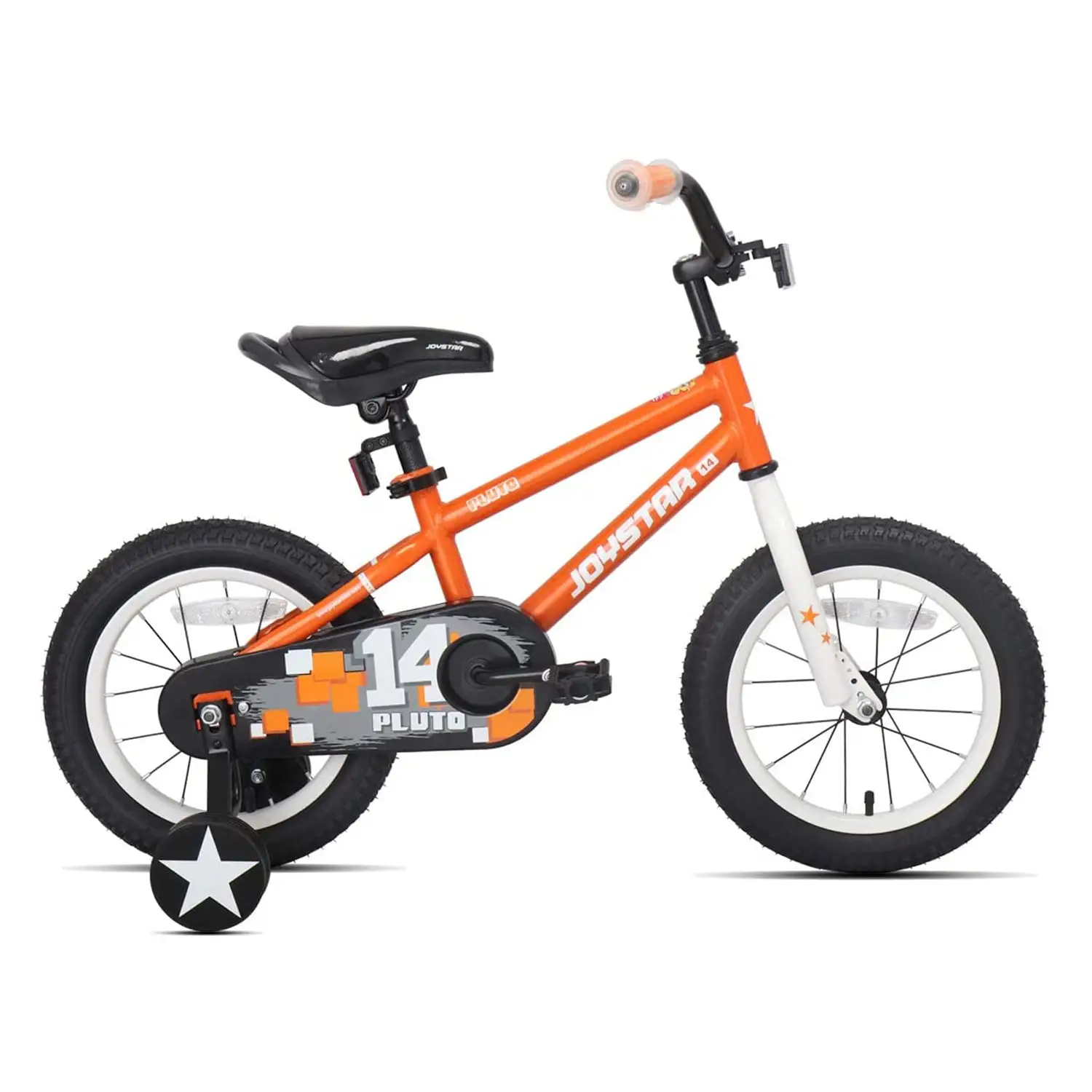 Joystar Pluto 14 Inch Ages 3 to 5 Pedal Bike with Training Wheels ...