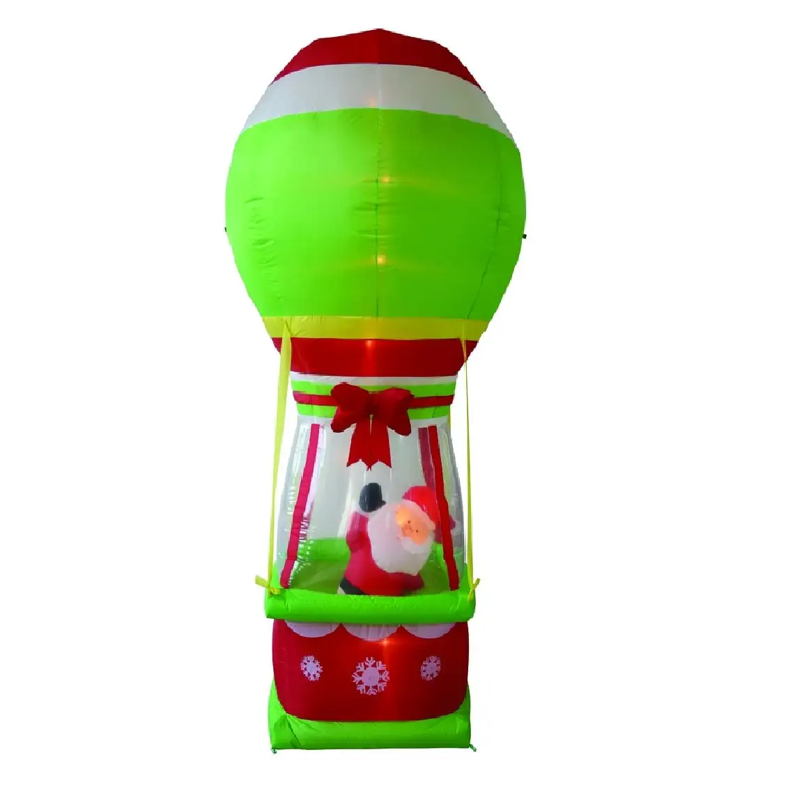Celebrations YLSW 18565 Inflatable Santa In Hot Air Balloon ...