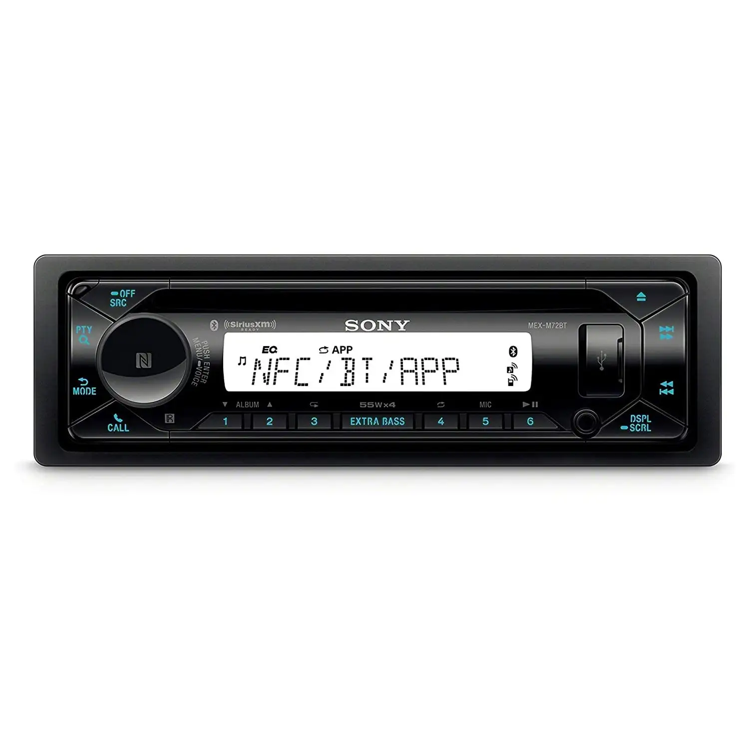 Sony Single DIN Marine ATV CD Player Stereo Receiver with Bluetooth ...