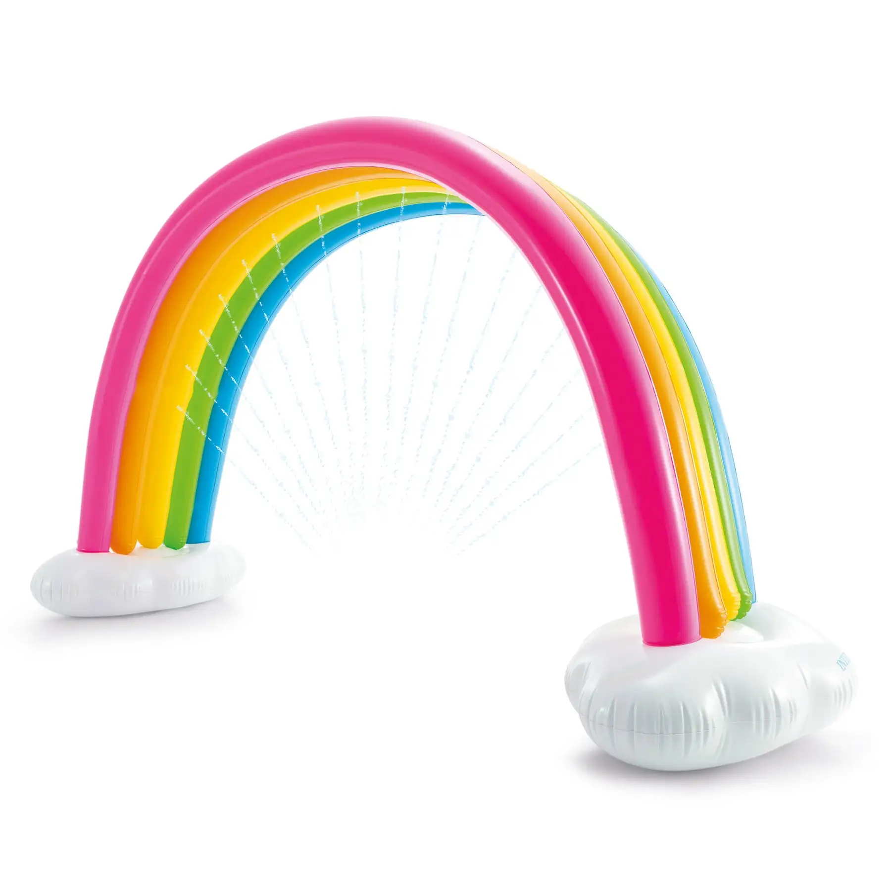 Intex Inflatable Rainbow Cloud Kids Play Sprinkler, Ages 3 & Up ...