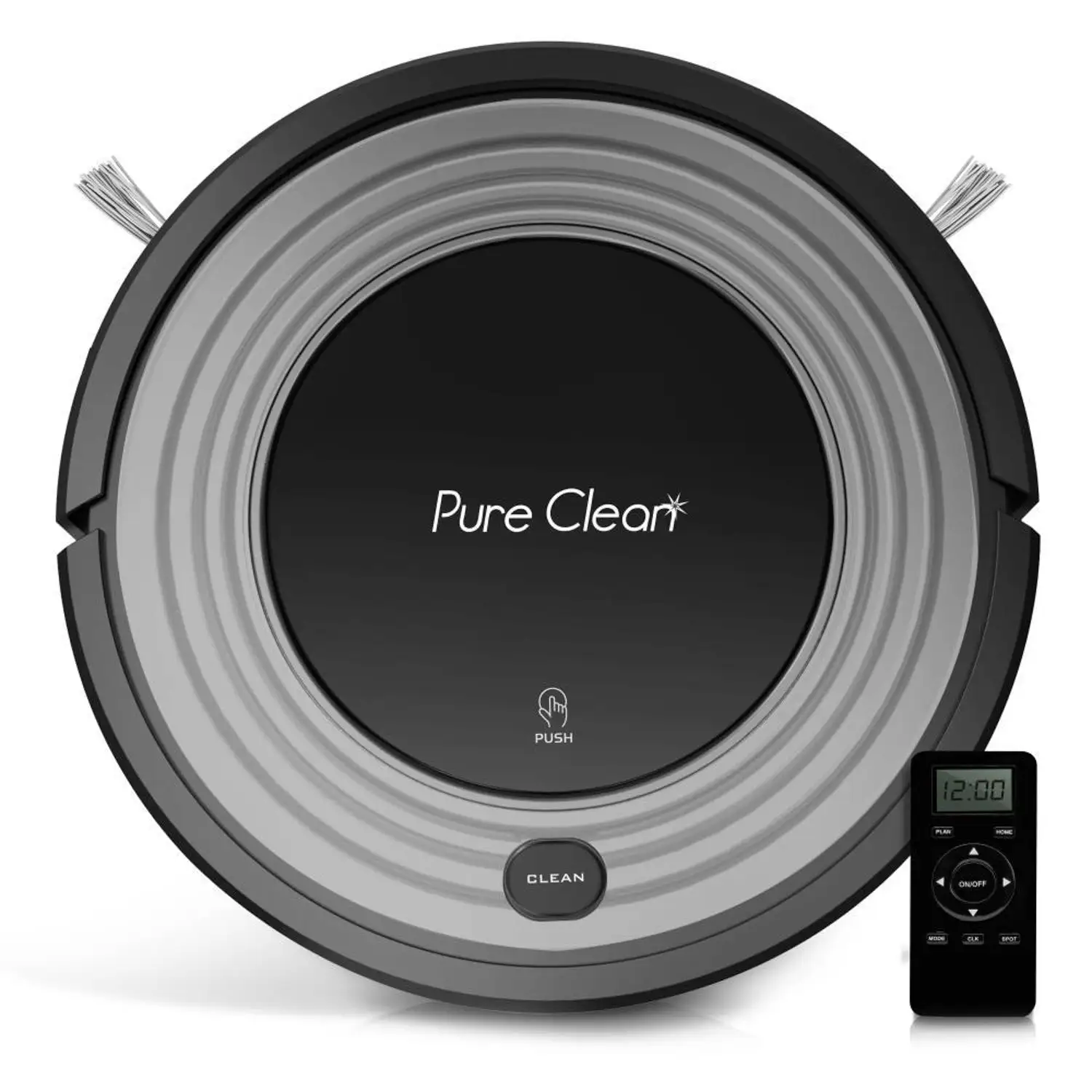 Pyle PureClean Automatic Robot Vacuum Home Cleaning System, Black ...